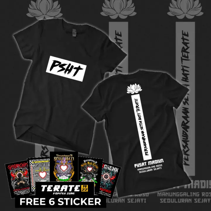KAOS PSHT DESAIN TERBAIK PSHT TUGU | SABLON DEPAN TULISAN LATIN PSHT ...