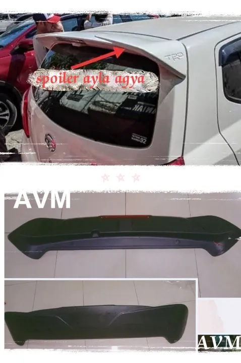 spoiler ayla agya model TRD | Lazada Indonesia