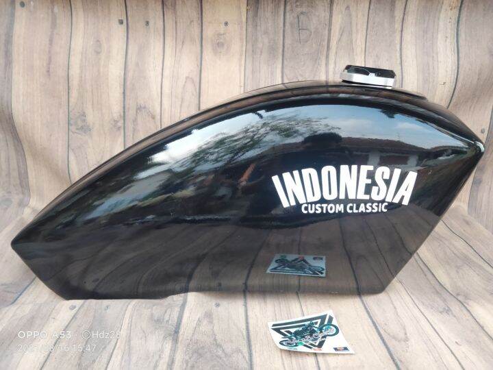 Tangki Custom Indian Elbo Cat Tangki Motor Bobber Cat | Lazada Indonesia