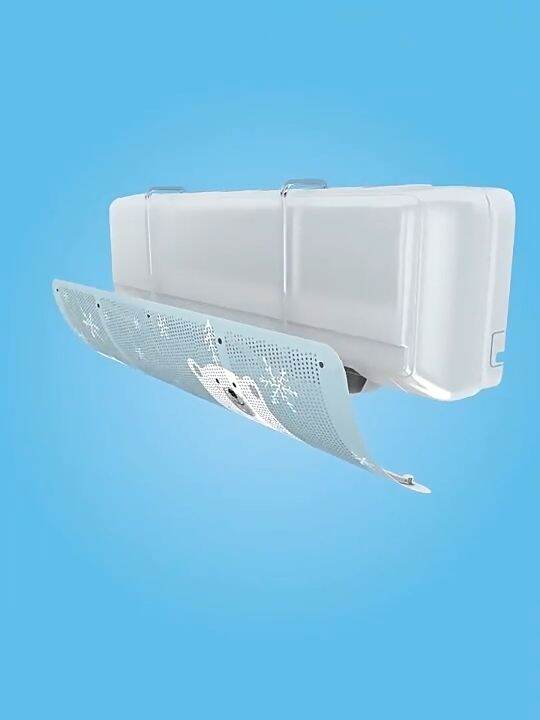 90C*30cm Talang AC Penutup Penahan Angin Reflektor Talang penahan angin ...