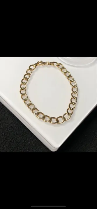 18 karat Saudi Gold Cadena Bracelet | Lazada PH