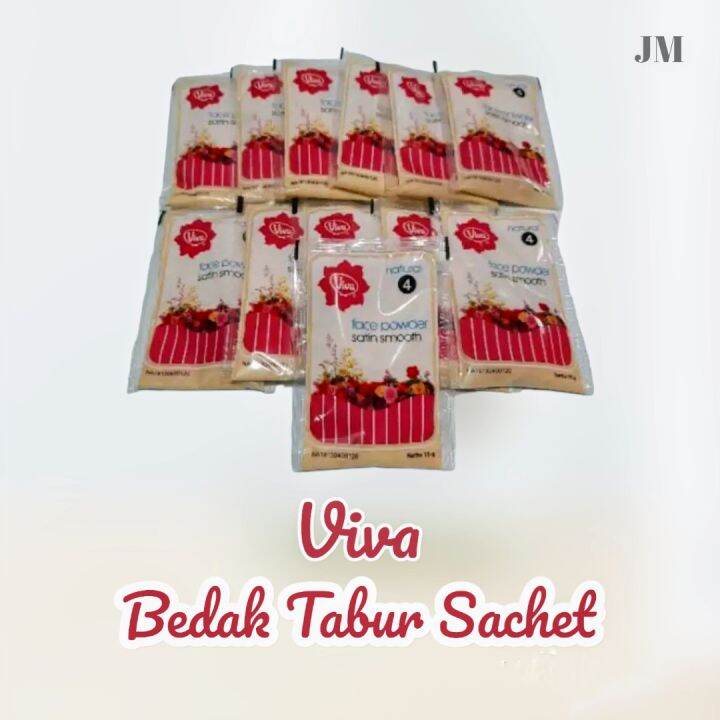 Viva Face Powder Satin Smooth Sachet 25g | Lazada Indonesia