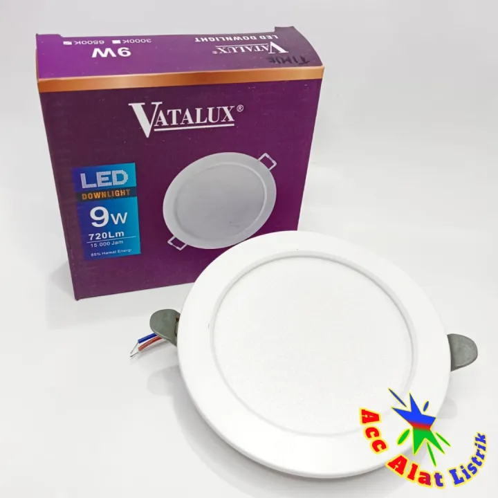 LED Downlight IB Lampu LED Panel Light 9 Watt VATALUX | Lazada Indonesia