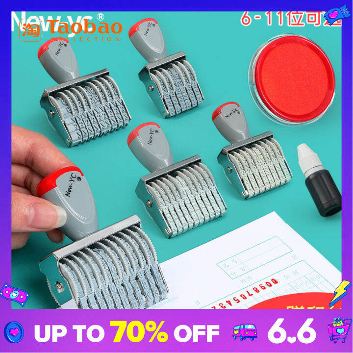 6/8/9/10/11 Digit Digital Seal Date Adjustable Number Printing Price ...