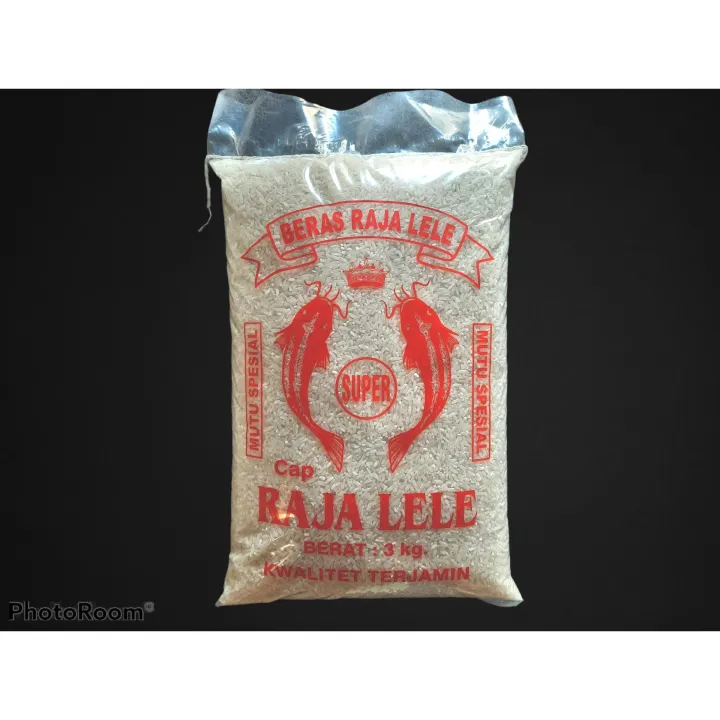 Beras 3 kg cap raja lele | Lazada Indonesia