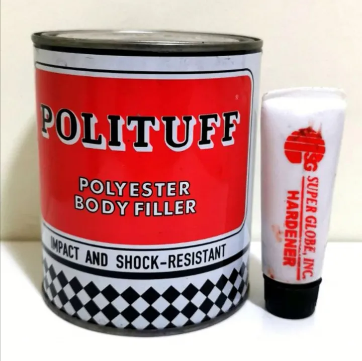 Polituff with Hardener 1Ltr Body Filler | Lazada PH