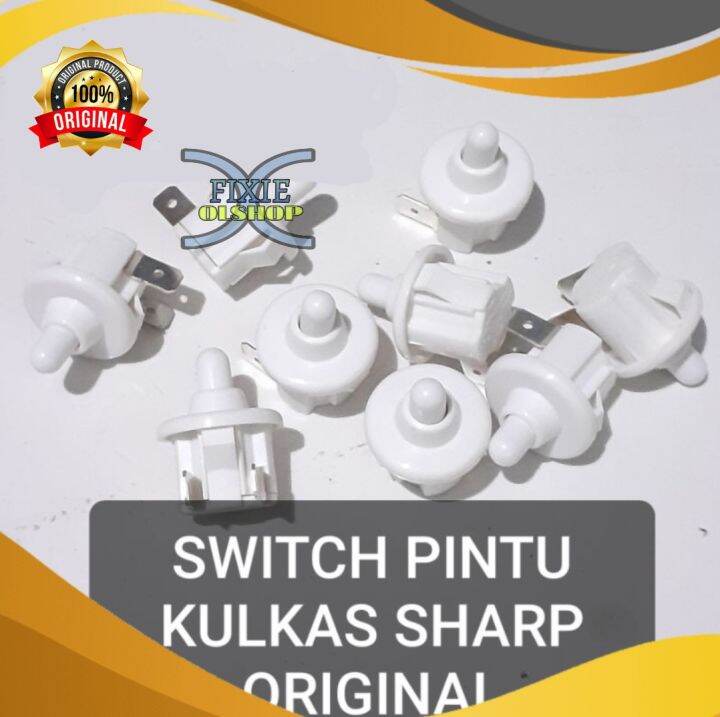 switch kulkas SHARP ORIGINAL / saklar pintu kulkas SHARP ORIGINAL ...