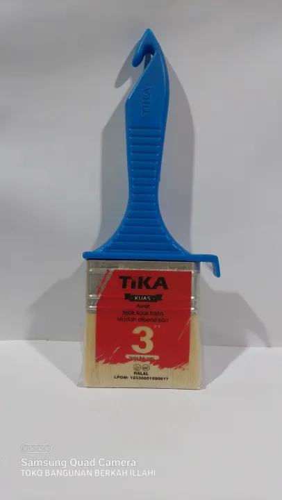 kuas tika 3 inchi / kuas sintetis / kuas halal / kuas roti / kuas ...