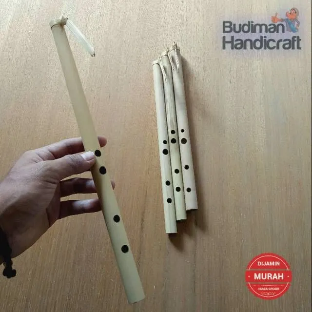 Seruling /suling Bambu Sunda, Lubang 4 tinggi 35 cm | Lazada Indonesia