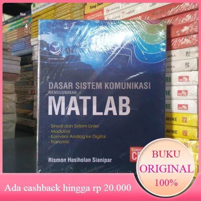 Buku DASAR SISTEM KOMUNIKASI Menggunakan MATLAB Plus CD Rimson HS ...