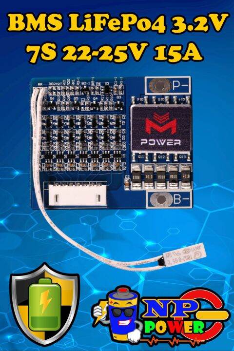 BMS 7S 15A Lifepo4 | Lazada.co.th