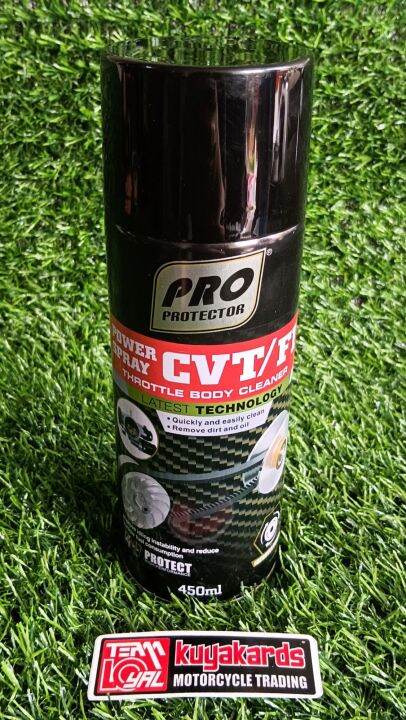 PRO PROTECTOR POWER SPRAY CVT/FI THROTTLE BODY CLEANER 450ML | Lazada PH