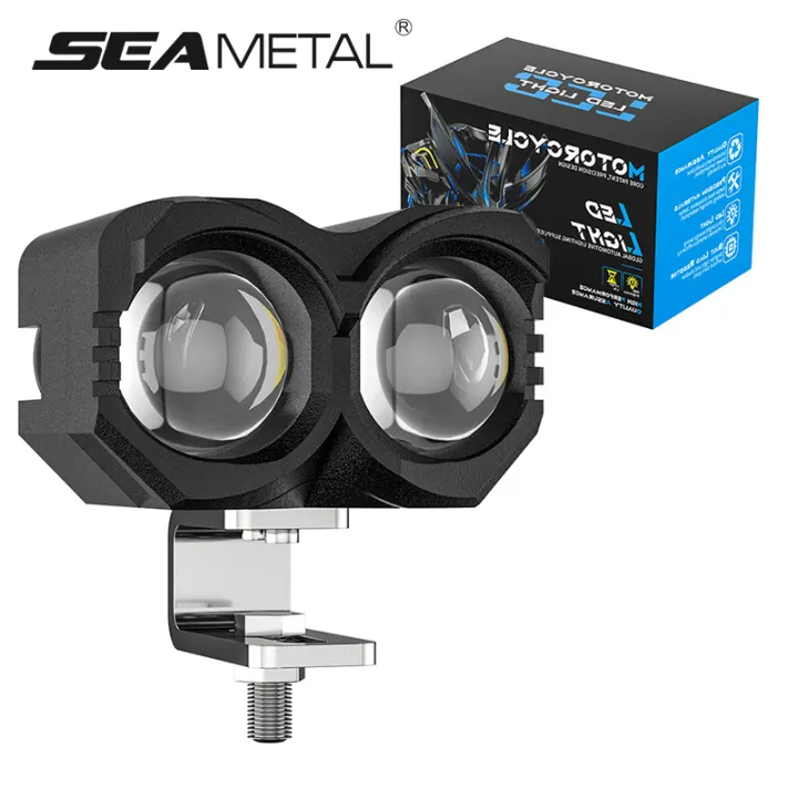 Motorcycle Spotlights High Power Motorcycle Headlight DC 9V-80V Super ...