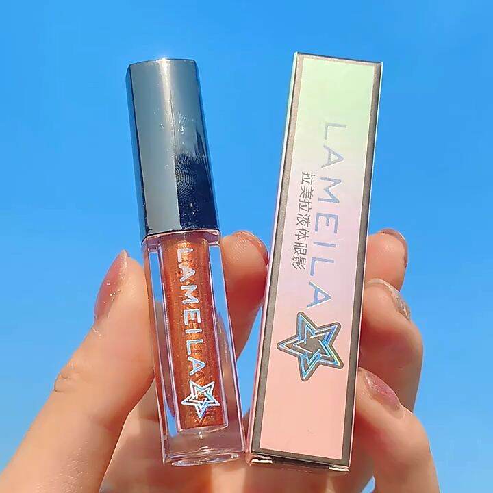LAMEILA Liquid Eye Shadow Eyeshadow Waterproof Liquid Glitter EyeShadow ...
