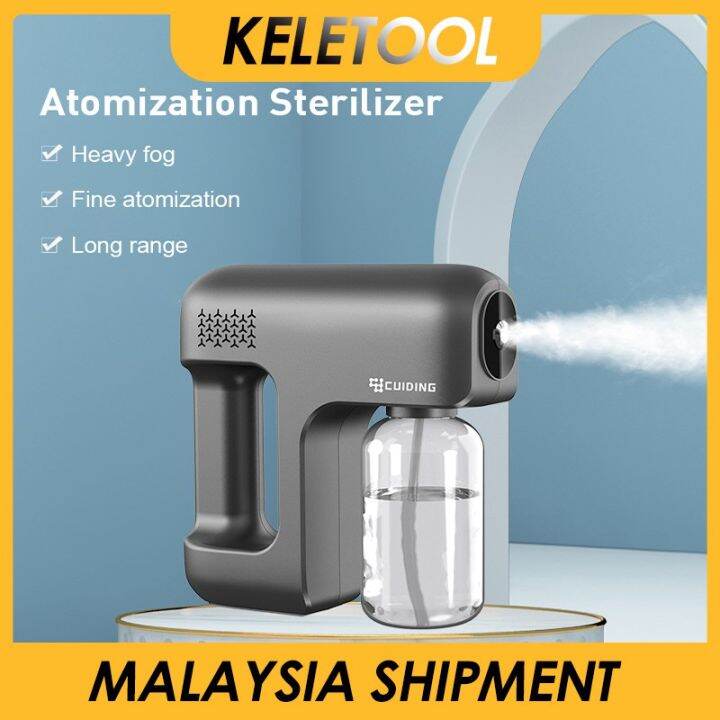 Hand-held Atomizer Spray Gun Nano Mist Sprayer Santitizer Machine ...