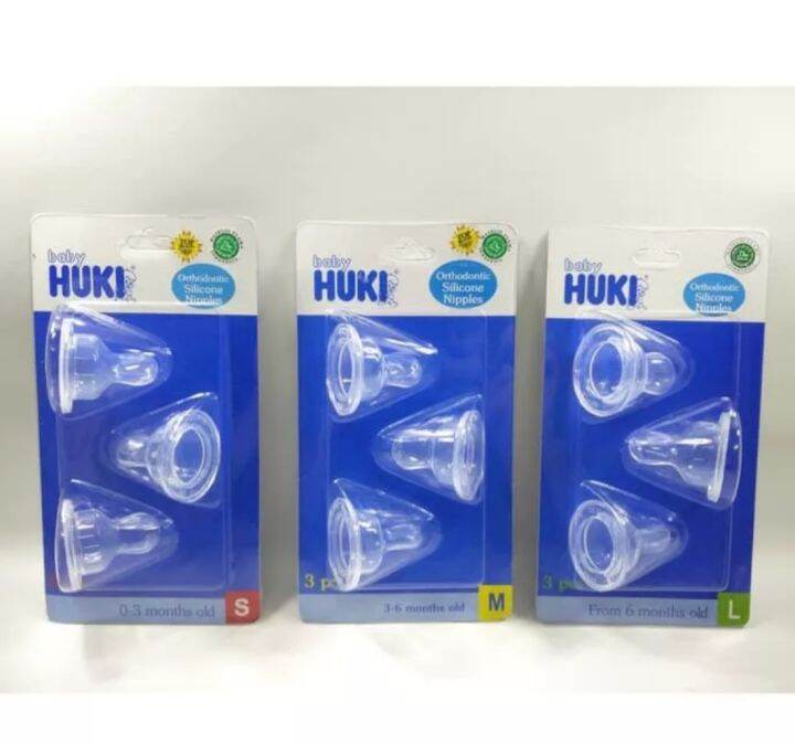 Huki Dot Silicone Isi 3 (Gepeng) | Lazada Indonesia