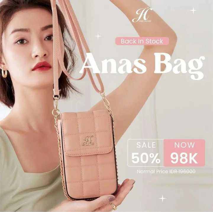 ANAS MINI BAG PLUS Jims Honey Tas Handphone Selempang Syawallea.id ...