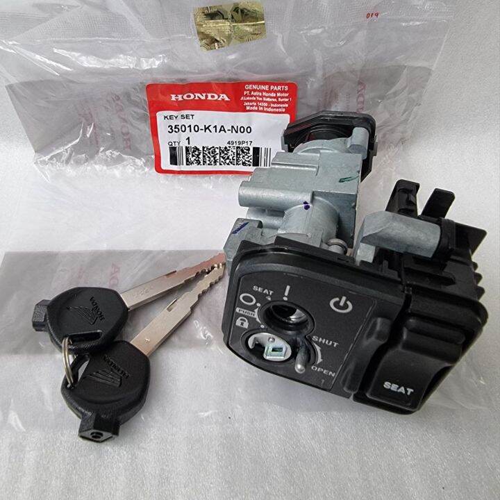 KUNCI KONTAK / SWITCH ASSY BEAT 2020 ORIGINAL HONDA 35010-K1A-N00 | Lazada Indonesia
