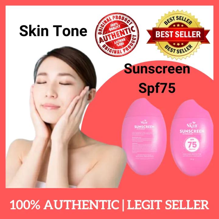 SkinTone Sunscreen Spf 75 | Lazada PH