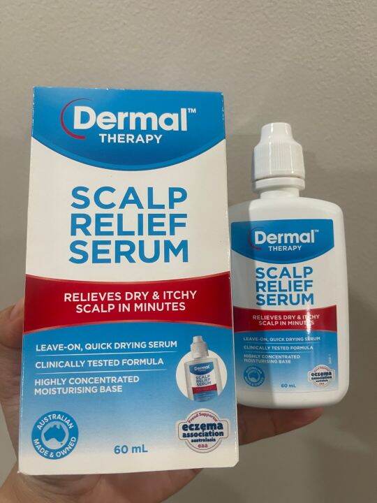 DERMAL THERAPY SCALP RELIEF SERUM 60ML [RELIEVES DRY , ITCHY SCALP ...