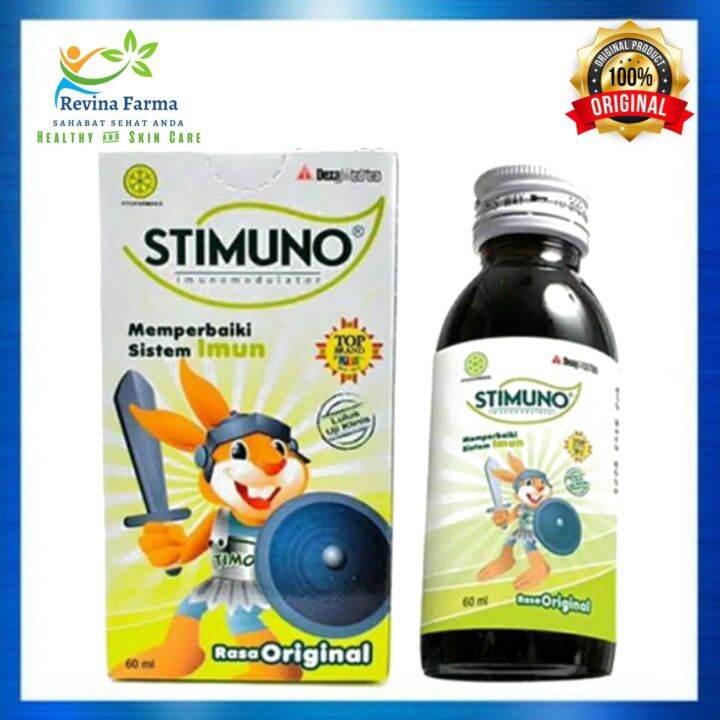 Stimuno Syrup 60ml Vitamin anak Stimuno anak, Stimuno Sirup 100% Produk ...