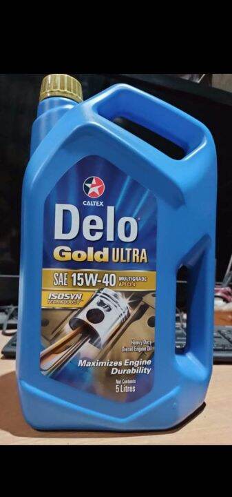 caltex Delo gold ultra 15W40 API CI4 | Lazada PH