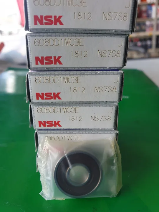 ลูกปืนเบอร์608 แบรนด์NSK.ขนาดรูใน8มิล ความโต22มิล หนา7มิล | Lazada.co.th