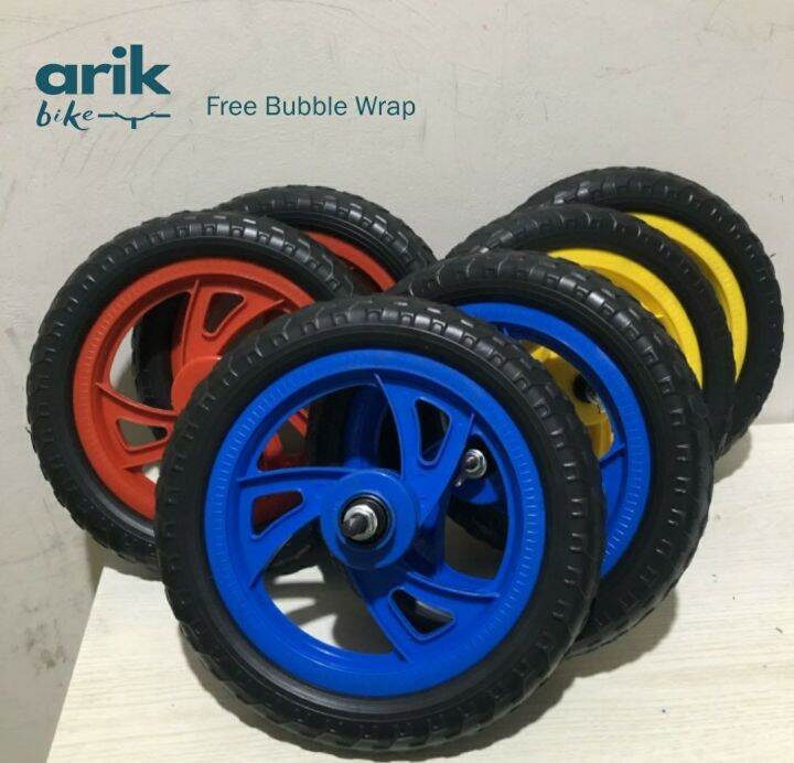 Roda Ban sepeda plastik busa mati UNITED 12 inch | Lazada Indonesia