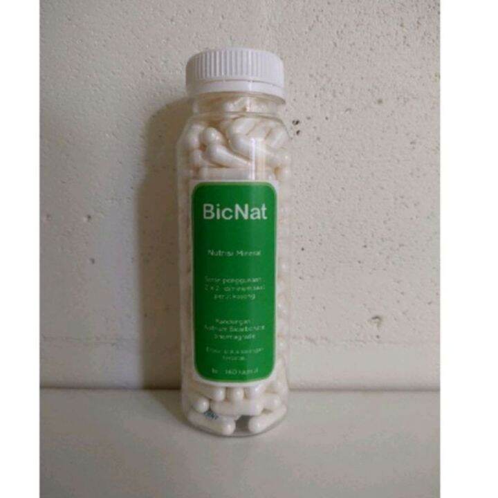 Bicnat, kapsul baking soda nutrisi mineral | Lazada Indonesia
