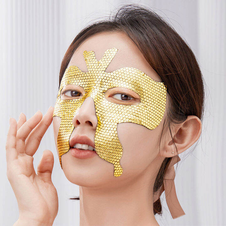 Gold Honeycomb Diamond Butterfly Eye Mask Hexapeptide Anti-wrinkle Eye ...