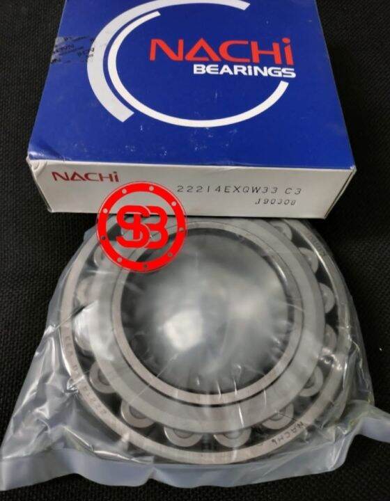 Spherical Roller Bearing 22214 EXQW33 C3 NACHI JAPAN ORIGINAL | Lazada ...