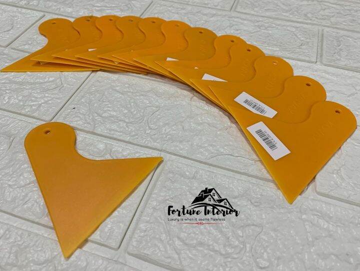 Tool Rakel kape kapi wiper wipper scrap scrapper segitiga alat bantu ...