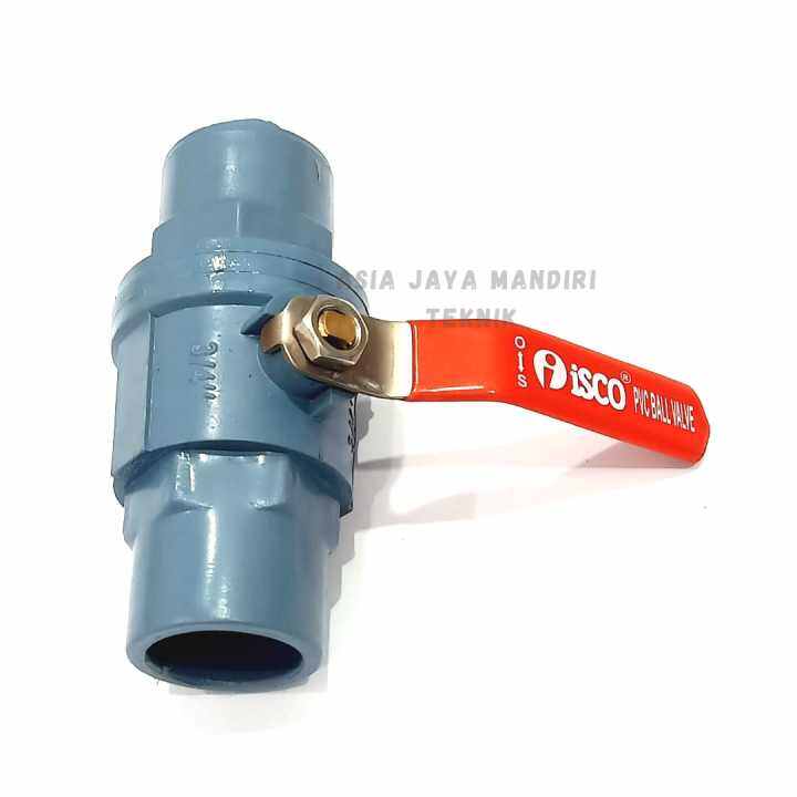 STOP KRAN ENGKOL 3/4 INCHI PVC ISCO / KERAN AIR PLASTIK ENGKOL / BALL ...