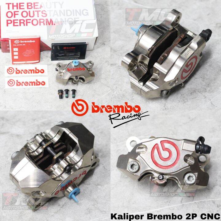 Kaliper Brembo 2P P2 Nickel cnc Original | Lazada Indonesia