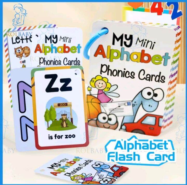 Alphabet Phonics Cards | Lazada PH