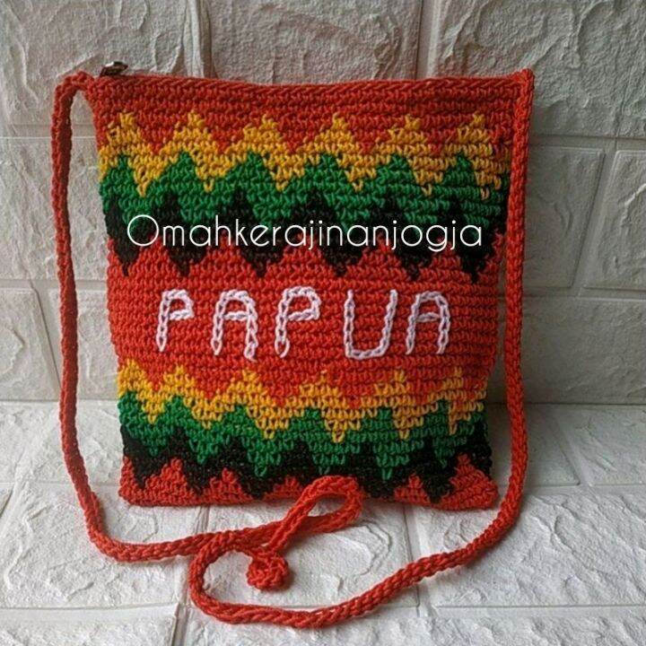 tas noken , tas rakut papua , noken Papua | Lazada Indonesia