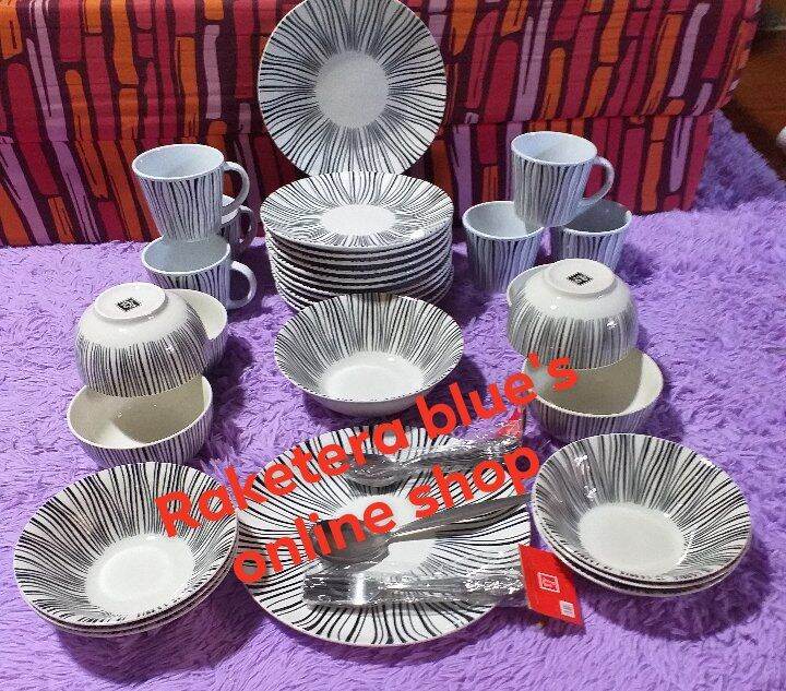 CERAMIC PLATE SET babasagin po | Lazada PH