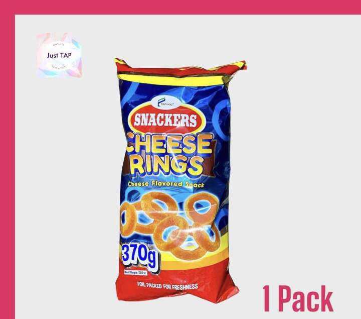 Snackers Cheese Rings 370g | Lazada PH