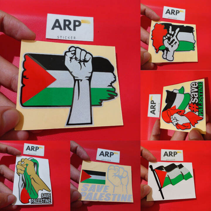 stiker BENDERA PALESTINA Sticker SAVE PALESTINA Cutting | Lazada Indonesia