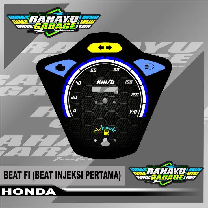 panel spidometer honda beat injeksi speedometer custom honda beat ...