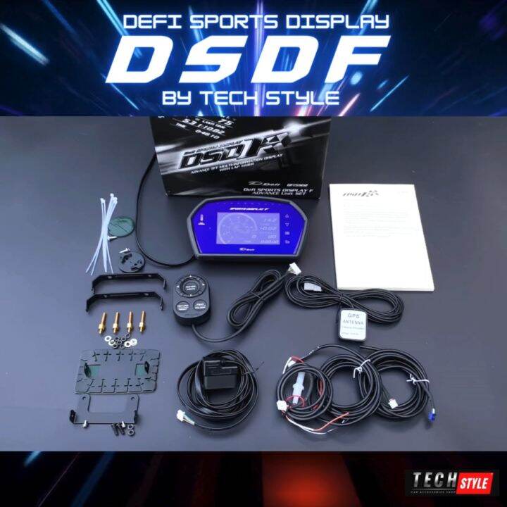 เกจวัด Defi DSDF OBD2 จอ Defi Sports Display F DSDF Defi Gauge อุปกรณ์ ...