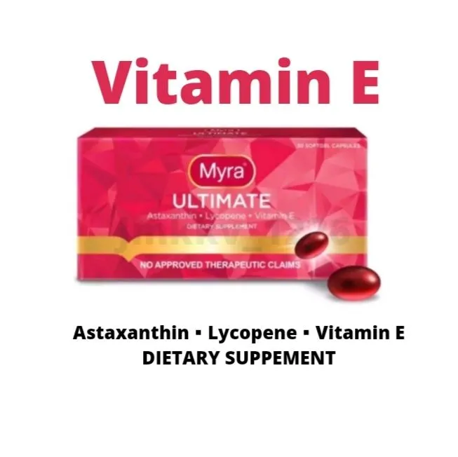 Myra Ultimate Vitamin E 30 Soft Gel Capsules | Lazada PH