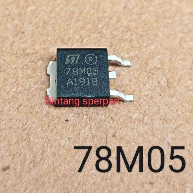 IC 78M05 ST IC TERMINAL POSITIF VOLTAGE REGULATOR 78M05 IC REGULATOR ...