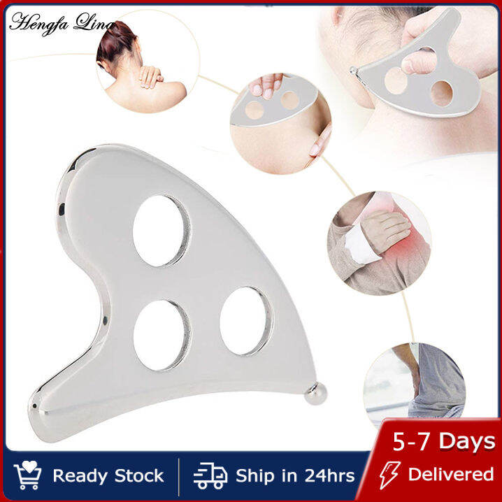Hengfa Lina Stainless Steel Scraping Board GuaSha Tool Body Scrapper ...