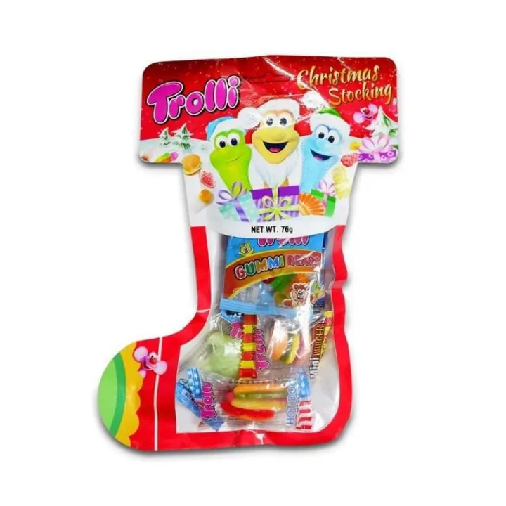 Trolli Gummy Candy Christmas Stocking -76g | Lazada PH