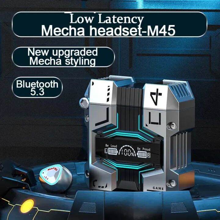 🎧【สต๊อกพร้อม】จัดส่งฟรี + ปลาคอด🎧หูฟังเอียร์บัดแบบสัมผัสหูฟังเกมหูฟัง ...