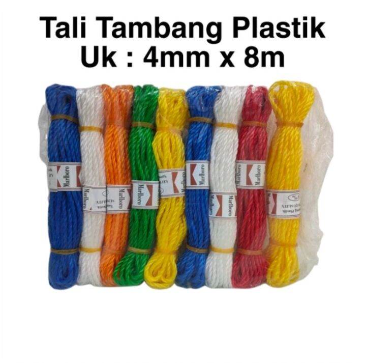 Tali Tambang Plastik 4mm X 10m | Lazada Indonesia