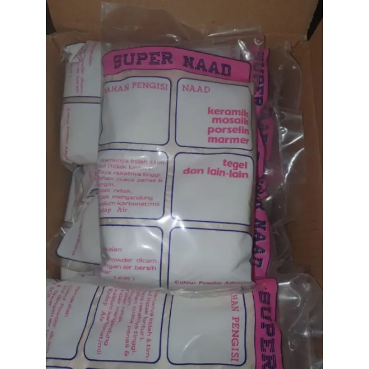 Super Naad / NAT Keramik Warna Putih Bunga | Lazada Indonesia