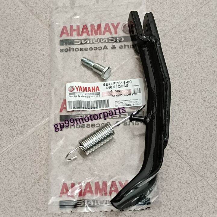 YAMAHA Y125 Y125Z Y125ZR 5BU SIDE STAND WITH SPRING BOLT SET ORIGINAL ...