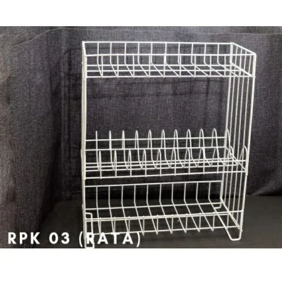 RAK PIRING kECIL SUSUN 3 BESI KOKOH (RPK 03) | Lazada Indonesia
